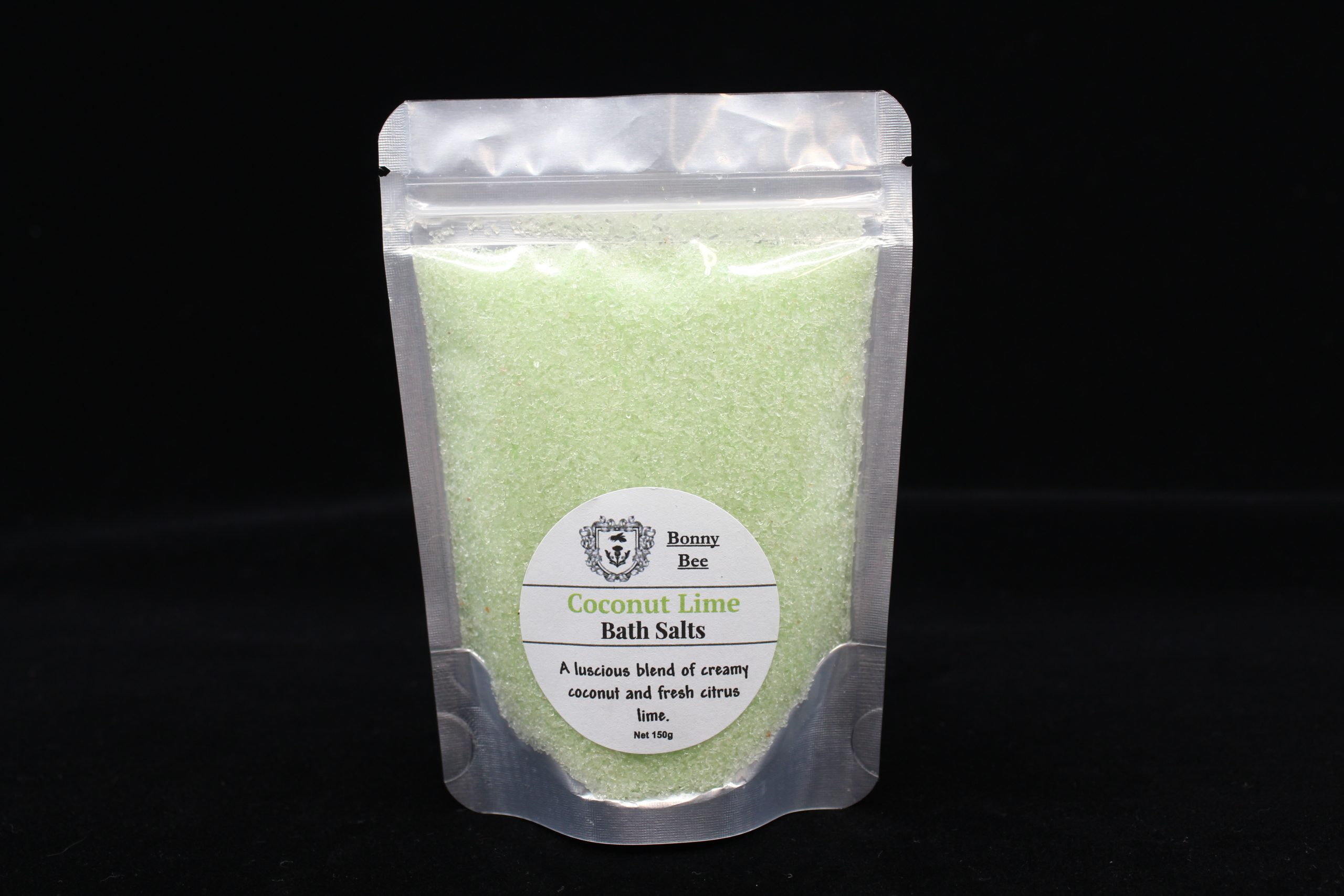 Coconut Lime Scented Bath Salts | Bonny Bee